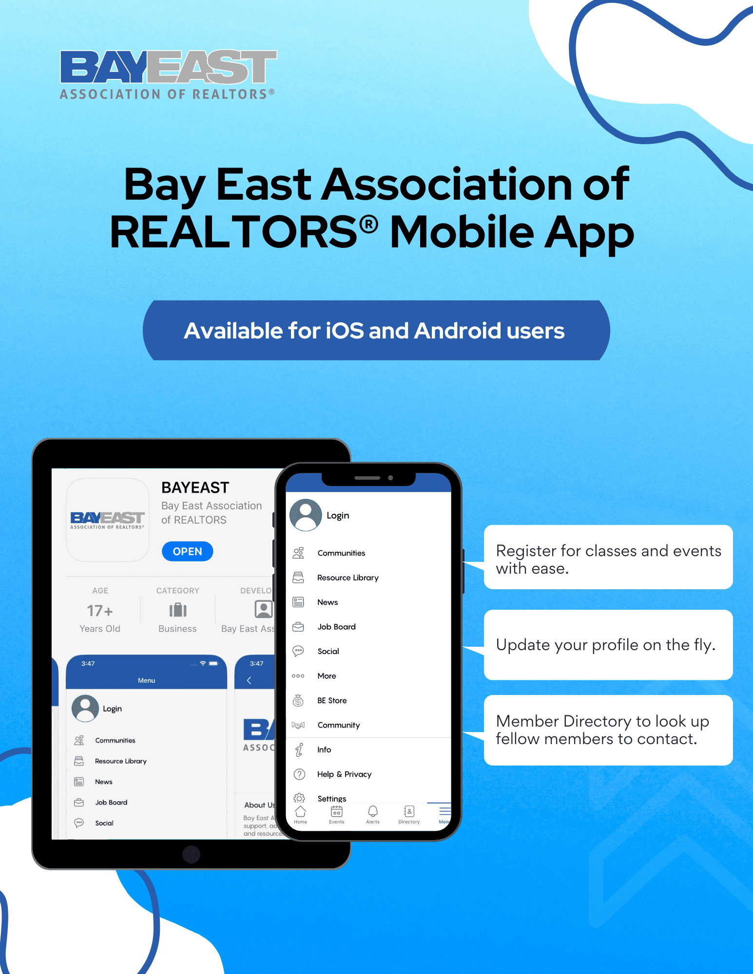 Bay East Mobile App - Bay East